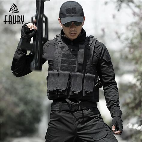 Mens Tactical Vest Hunting Military Equipment Airsoft Military Uniform