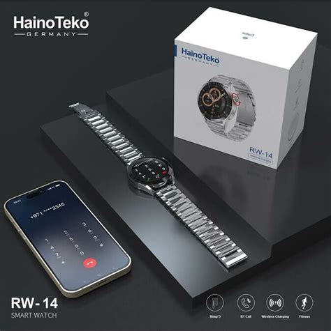 Haino Teko Germany RW-14 Stainless Steel Fitness Smart Watch ...