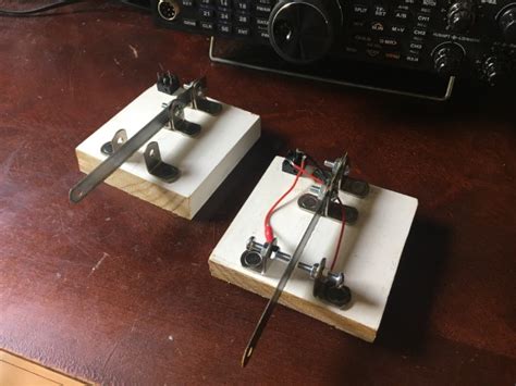 Build A Single Lever Cw Paddle Aa1gd Ham Radio
