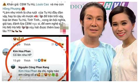 Cháu gái Vũ Linh bị nghi dùng nick giả hạ bệ Hồng Loan và mắng đồng