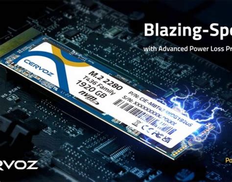 Cervoz Nvme Pcie Gen3x4 Ssds Blazing Speed With Advanced Power Loss Protection The Leaders Online