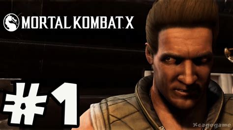 Mortal Kombat X Gameplay Walkthrough Part 1 Chapter 1 Johnny Cage PS4 HD YouTube