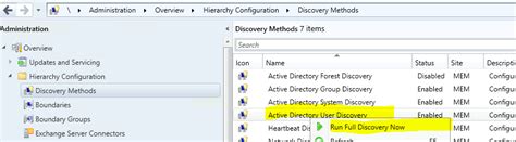 Enable Sccm Active Directory User Discovery Exclude Ou Configmgr