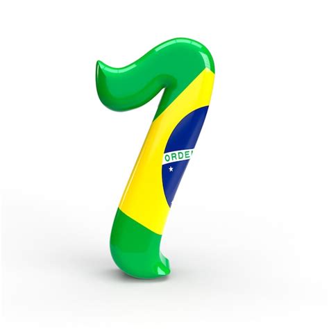 Premium Photo 3d Dimension Adobe Photoshop Brasil 01 Number