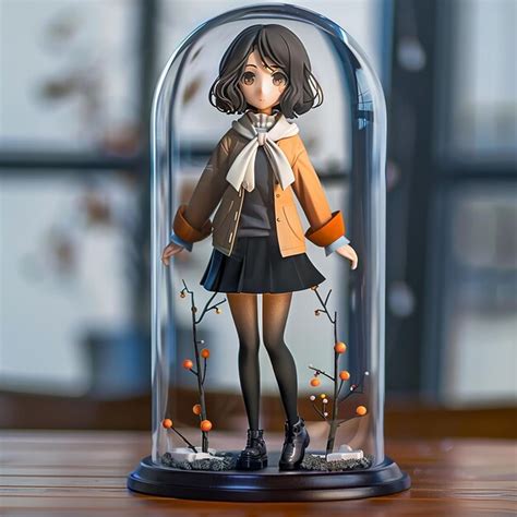 Premium Photo Design A Character Model Display Stand That Is Flat And