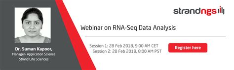 Upcoming Webinar RNA Seq Data Analysis RNA Seq Blog
