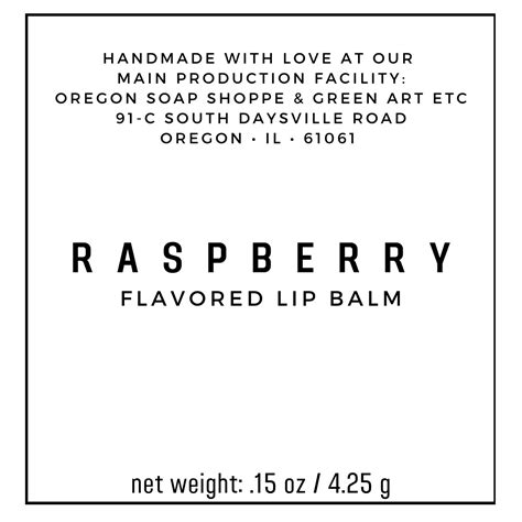 Raspberry Oregon Soap Shoppe Green Art Etc