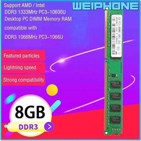 【hot】 Ddr3 2gb 1333 Pc3 12800u Desktop Memory Stick Double Sided
