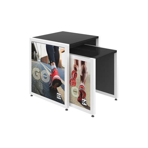 Modify Nesting Table Merchandising Displays Portable Retail Displays