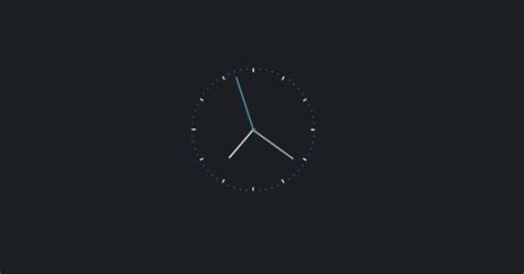 Create Clock With Animation Using CSS And JavaScript Code