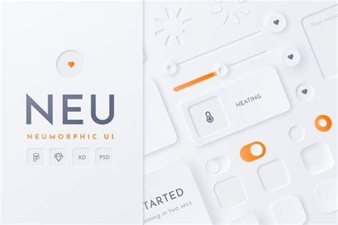 Neumorphic Soft Ui Kit Neu Ui Kit Website Template Light In The Dark