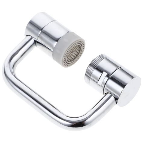 rotating sink faucet extender robot arm faucet extender dual mode