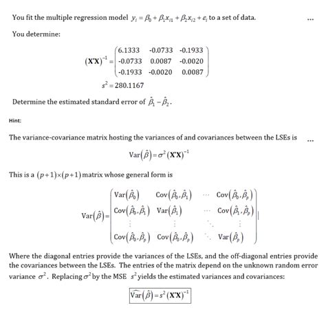 Solved You Perform A Regression Of Y On X And X2 You