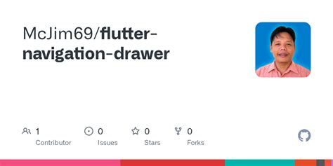 Github Mcjim69flutter Navigation Drawer