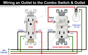 How To Wire Combo Switch Outlet Combo Device Wiring