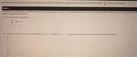 Solved We Know From Section 24 That Under The Hypotheses