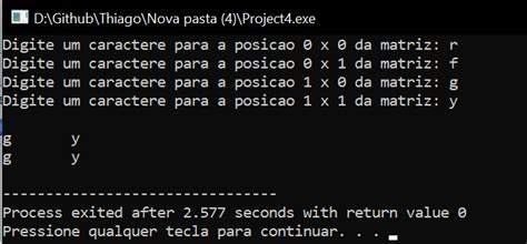 Como Receber Uma Matriz De Caracteres Em C For Stack Overflow Em