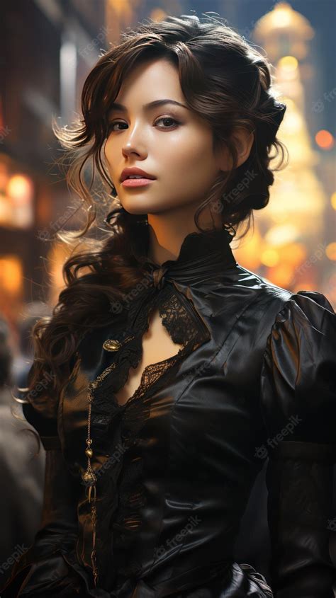 Premium Ai Image Anime Girl Character In The Street