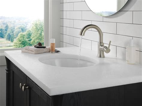 Single Handle Pull Down Bathroom Faucet Recertified In Stainless