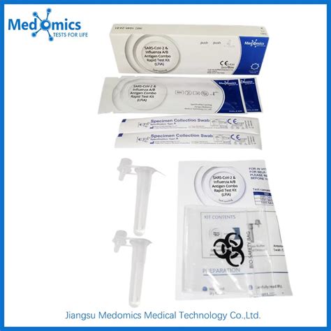 S A R S C O V I N G 2 And Influenza Ab Antigen Combo Rapid Test Kit