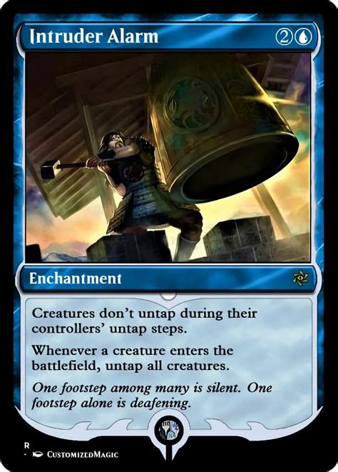 Intruder Alarm Magic The Gathering Proxy Cards