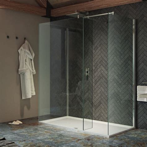 Kudos Ultimate2 8mm Three Sided 1500mm Walk In Shower Enclosure