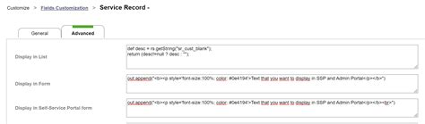 static fields on user request form community