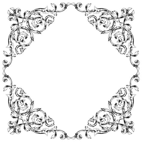 Premium Vector Classical Baroque Vector Of Vintage Element