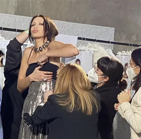 Bella Archive On Twitter Bella Hadid Backstage At Ports 1961