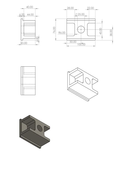 07月22日：发动机十字头 Solidworks 2019 模型图纸下载 懒石网