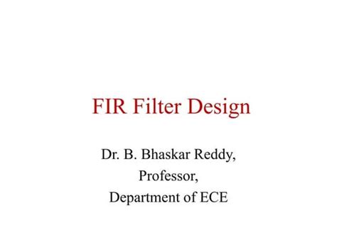 Windowing Signal Processing Ppt