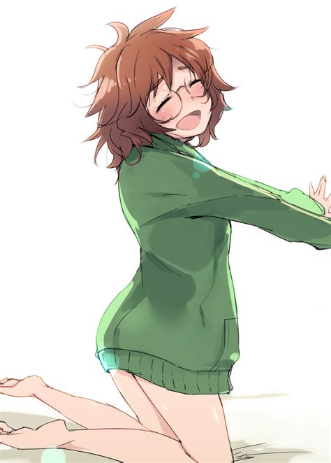 Safebooru 1girl D O Bare Legs Barefoot Blush Character Request