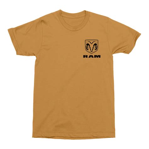 Dodge Ram Built To Serve Front And Back Print T Shirt Brew