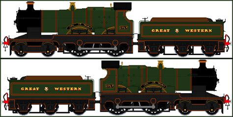 Gwr 37xx City Class 3717 ~ City Of Truro V2 By Locosprites On Deviantart