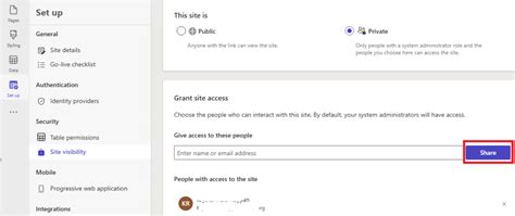 power pages ‘you do not have permissions to access this site issue