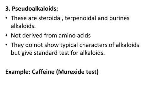 Alkaloids Ppt