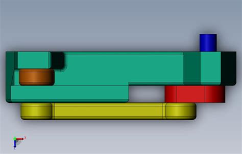 六杆精压机构solidworks 2012模型图纸免费下载 懒石网