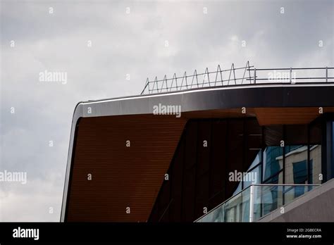Modern Facade Steel Cladding Architectural Elements Detail Exterior
