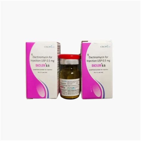 Dactinomycin 05 Mg Injection At ₹ 310vial Anti Cancer Injections In