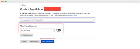 how to disable cloudflare s rocket loader in the oxygen page builder