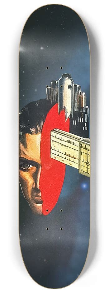 Galactic Gadgeteers 8 1 4 Skateboard Deck By Digoutthesky Skateboards
