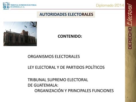 Ppt MÓdulo Ii Autoridades Y Órganos Electorales Powerpoint