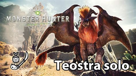 Mhworld Teostra Solo Insect Glaive 448 Youtube