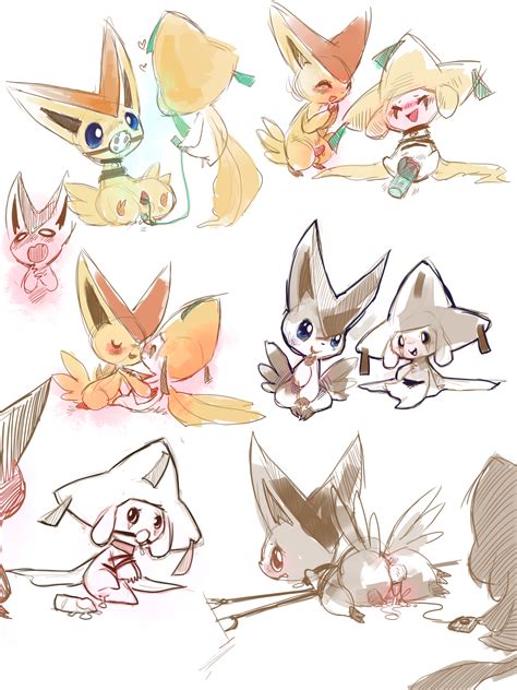 Post 1121474 Jirachi Porkyman Purplekecleon Victini