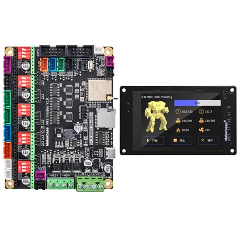 Chngxjc Highly Compatible Mks Tinybee Motherboard Control Board With 3d Printer Parts For Esp32