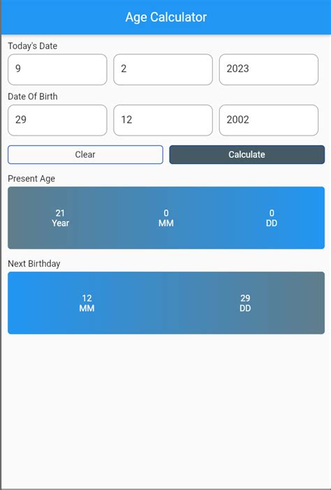Github Rajkhatri Age Calc