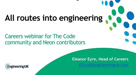 all routes into engineering tomorrow s engineers code