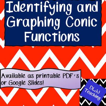 Algebra 2 Identifying Graphing Conic Sections Practice Worksheets