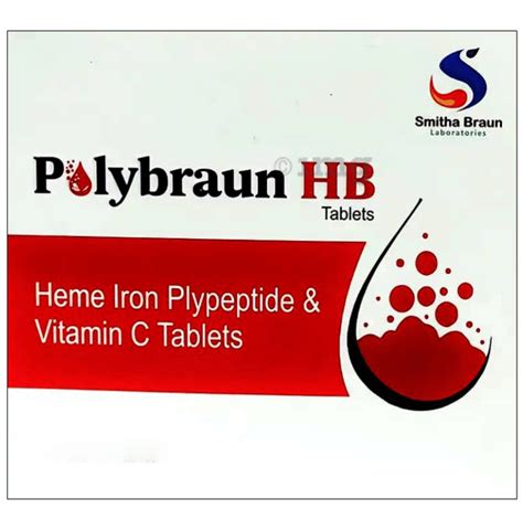 Polybraun Hb Tablet Buy Strip Of 10 0 Tablets At Best Price In India 1mg