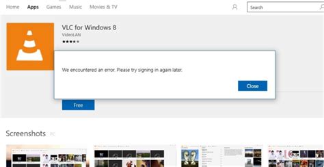 Fix We Encountered An Error Please Try Signing In Again Later